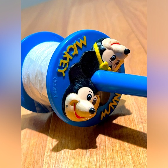 Toys | Vintage 1986 Disney Mickey Mouse Kite String Spool | Poshmark